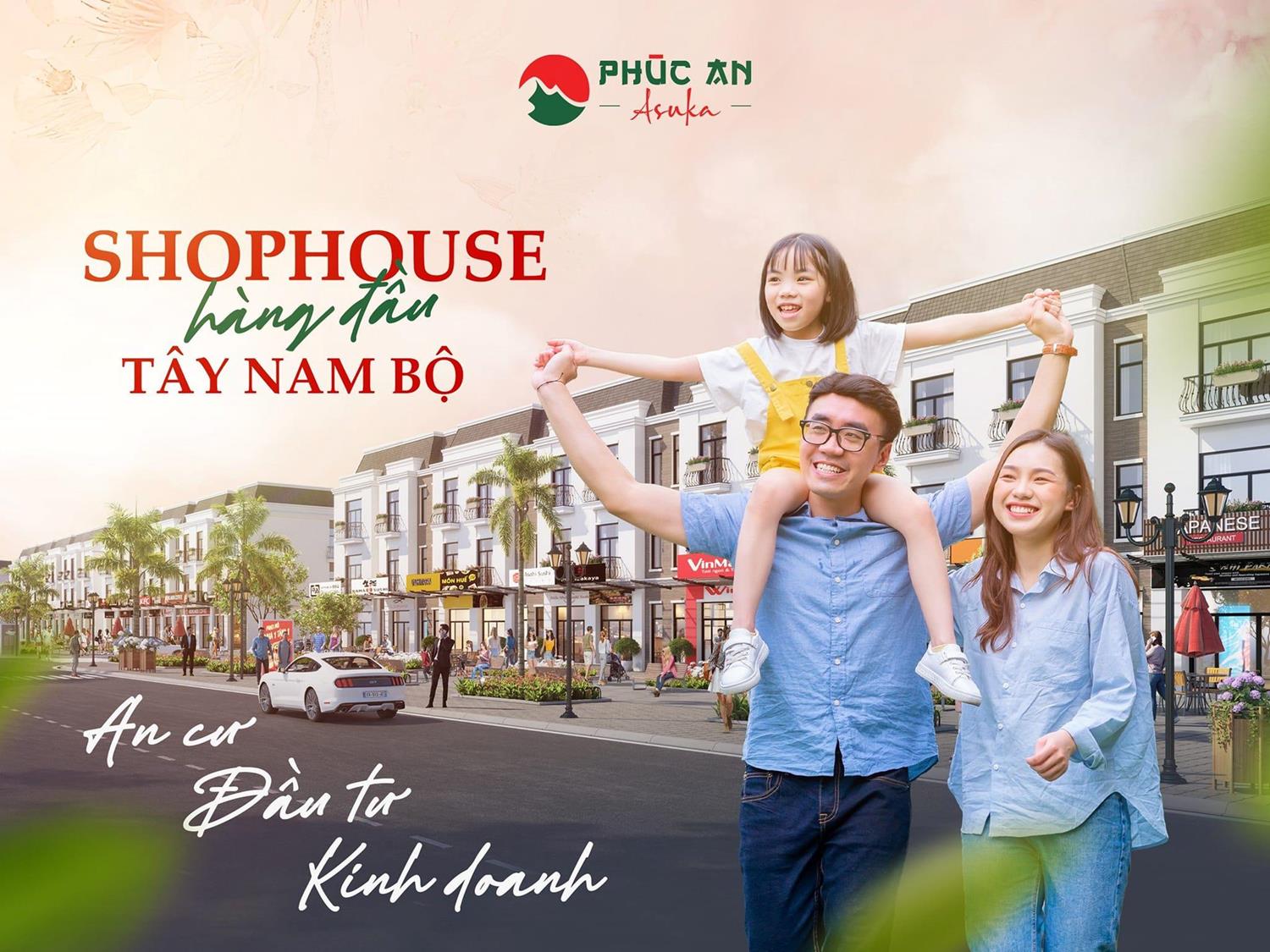 Mở bán dãy shophouse đối diện Phố Đi Bộ Châu Đốc từ 780 triệu nhận nhà ngay